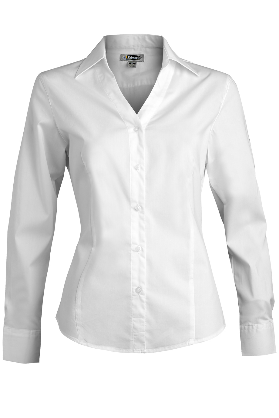 Edwards Garment Long Sleeve Blouse – #ED5034 | Central Uniforms