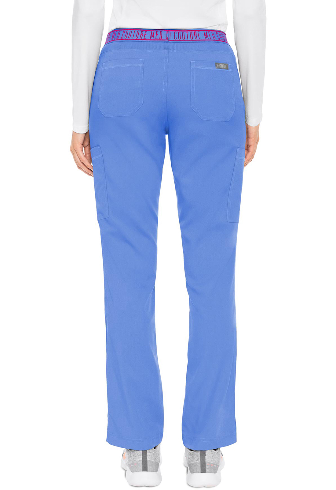 MedCouture Ladies’ Touch Yoga 2 Cargo Pocket Pant – Ciel Blue | Central ...