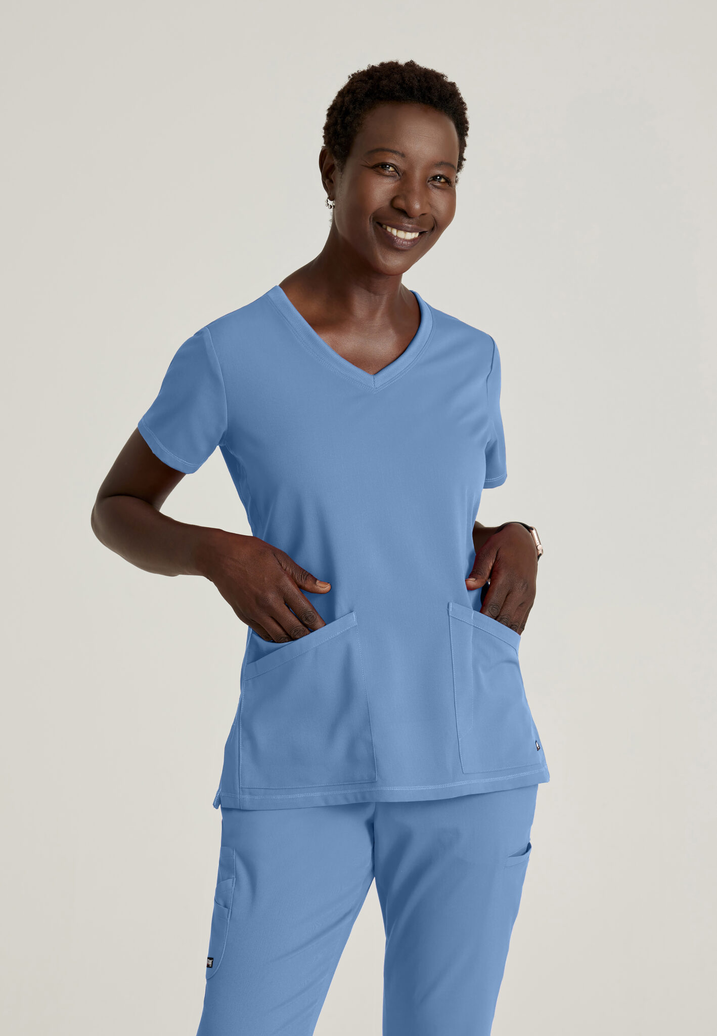 Grey’s Anatomy™ by Barco Spandex Stretch Serena Top – #GRST045 | Central Uniforms
